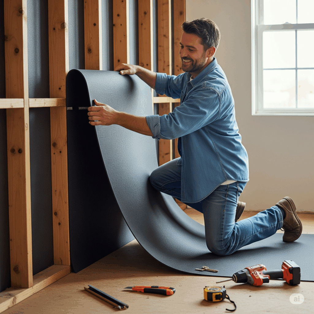 Mass Loaded Vinyl Barrier | MLV barriers | Acoustic Vinyl 1